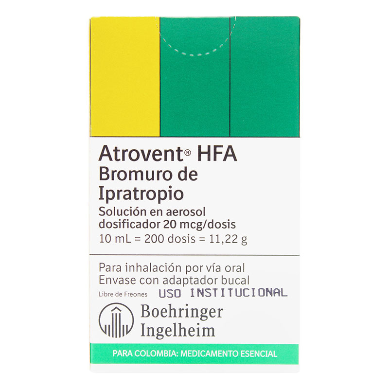 ATROVENT HFA 200D.10ML - Drogas Exito